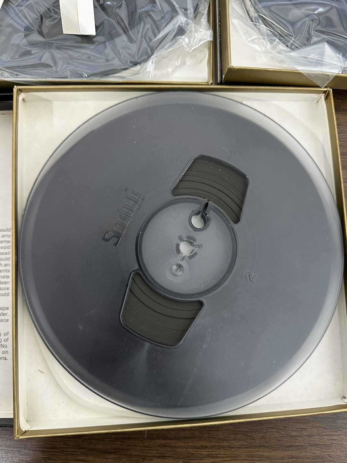 SCOTCH 3M Magnetic Tape 7" Reel to Reel 1/4" LOT of 5 Used Condition | eBay