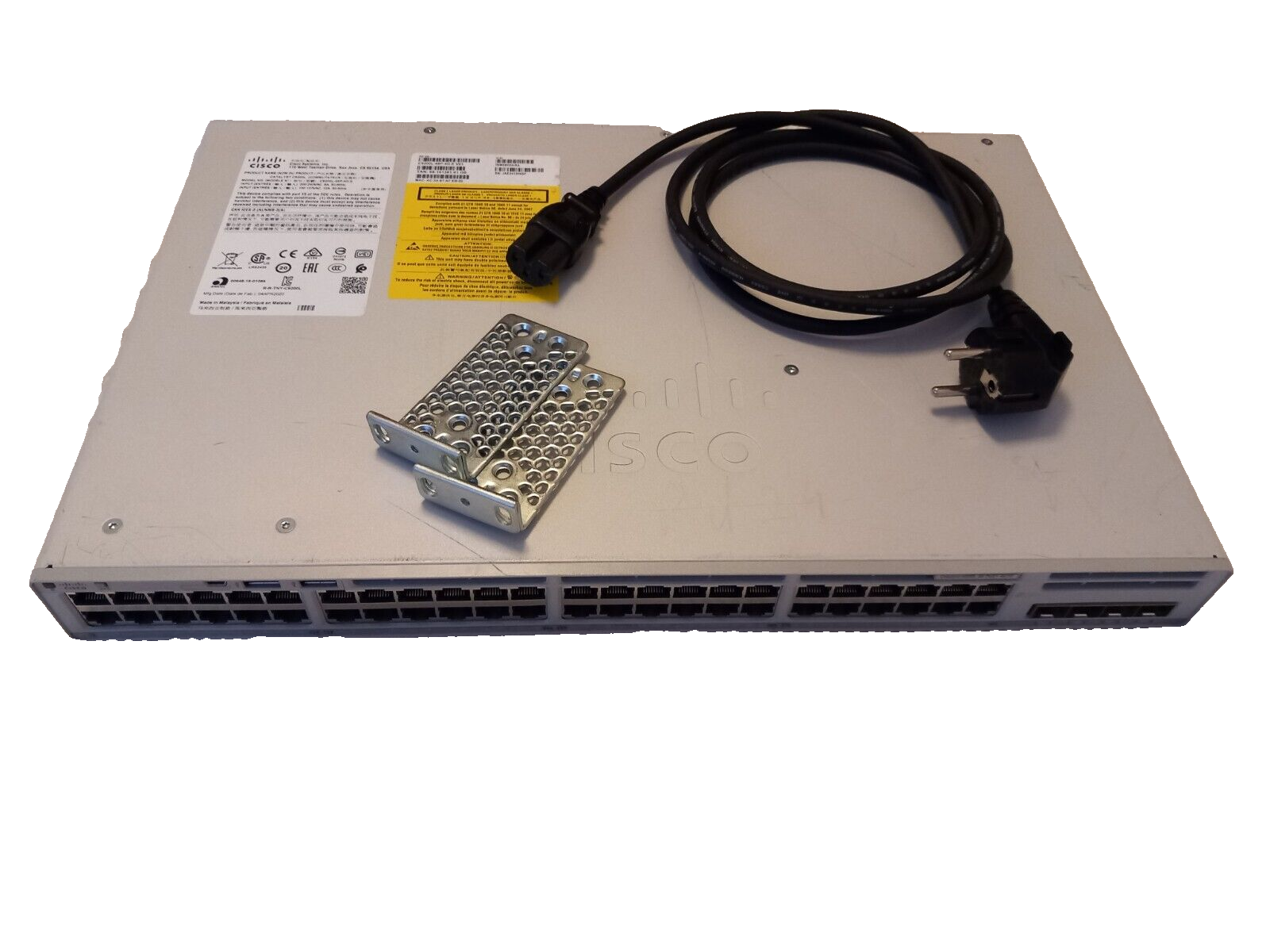 C9200L-48P-4G E PWR-C5-1KWAC 48 POE+ Gigabit SFP 9200 AC Switch ...