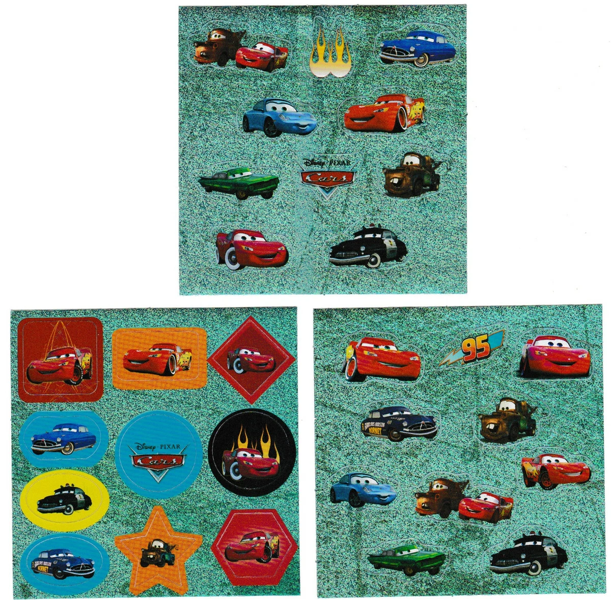 Lightning Mcqueen Logo Stickers