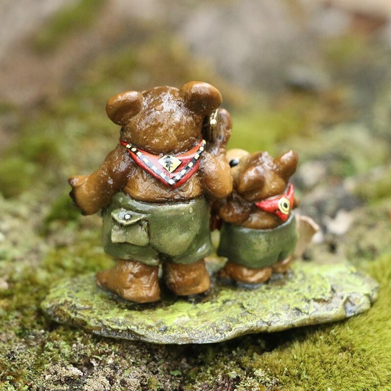 Wee Forest Folk Bears BB-18 - Lost on the Trail | eBay