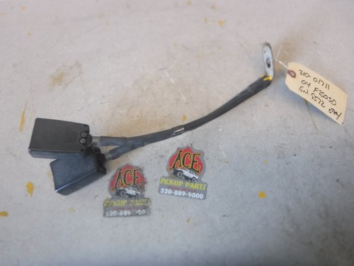 01-07 F250 F350 Super Duty RIGHT FRONT Passenger Seat Belt Dual Buckles ...