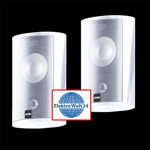 Canton CD 220.2 Alu Boxen PAAR *highgloss Weiss* NEUWARE * HOCHGLANZ ...