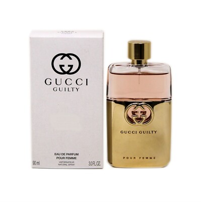 GUCCI GUILTY POUR FEMME EAU DE PARFUM NATURAL SPRAY 90 ML/3 FL.OZ. (T ...