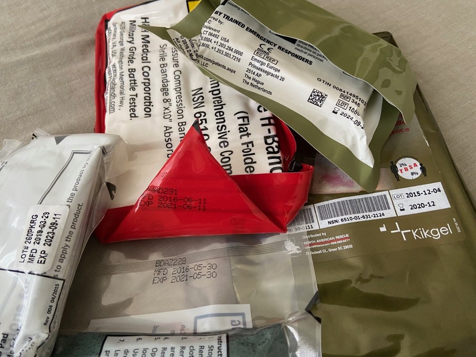 USMC IFAK Loaded Current Medical Kit Pouch Coyote Brown MARSOC Recon | eBay