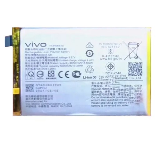 FREE EXPRESS - Genuine VIVO Y31 Y51A Y51 2020 Y53S... B-Q8 Battery ...