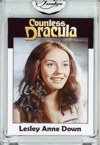 1971 -COUNTESS DRACULA- LESLEY ANNE DOWN Signed/Autograph/Auto Horror ...
