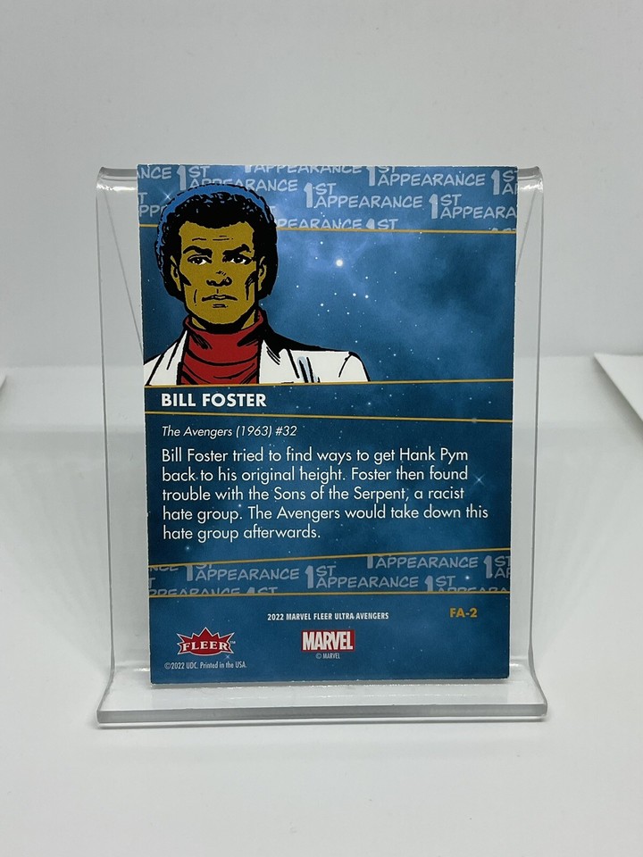 2022 Marvel-Fleer Ultra Avengers-1st appearance-bill Foster | eBay