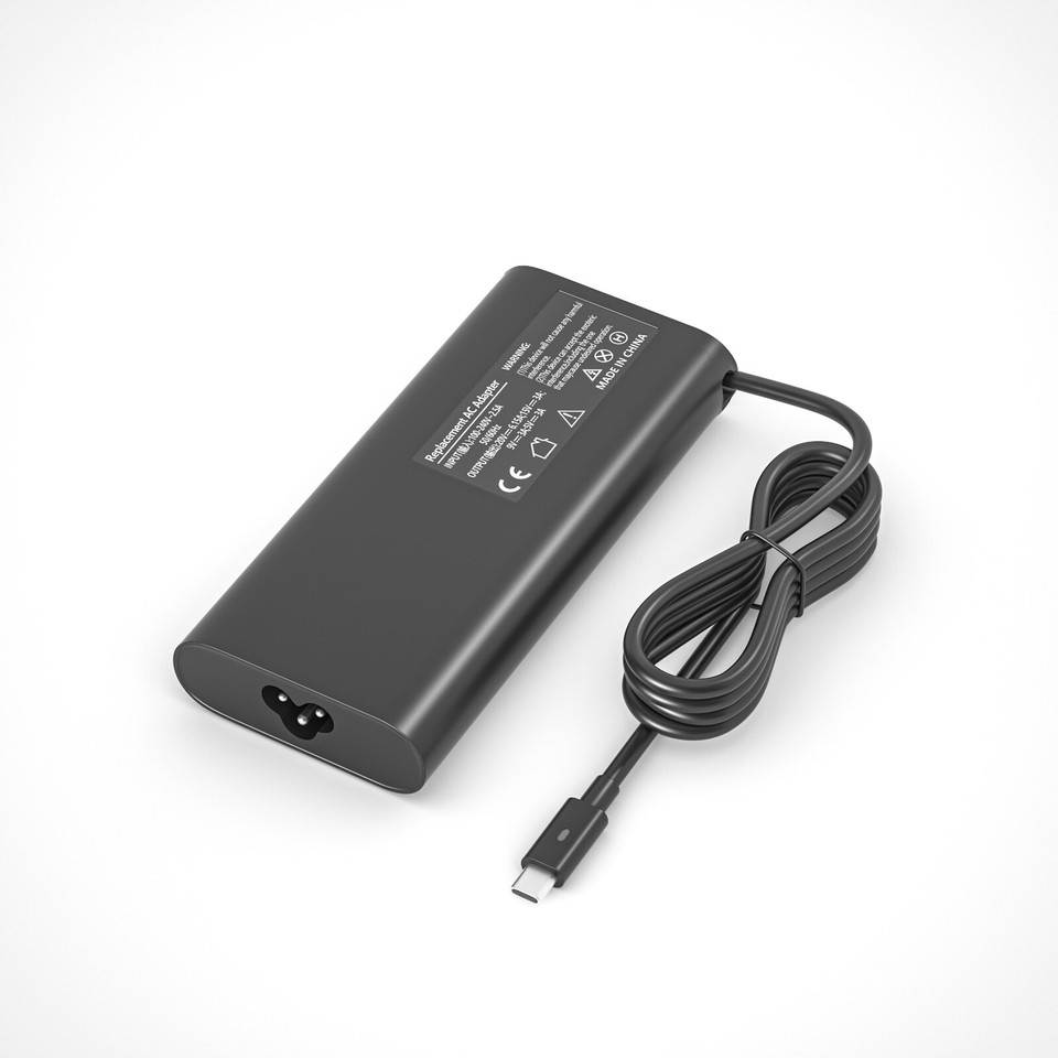 130W USB Type C Laptop Charger AC Adapter for Dell Precision 5530 5550 ...
