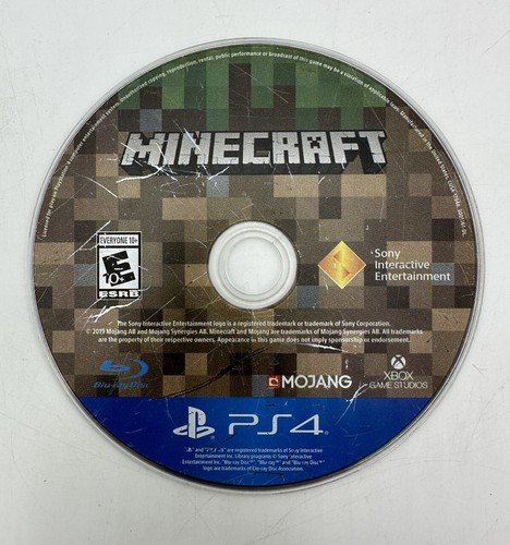 Minecraft (PlayStation 4, 2014) Disc Only 711719053279 | eBay