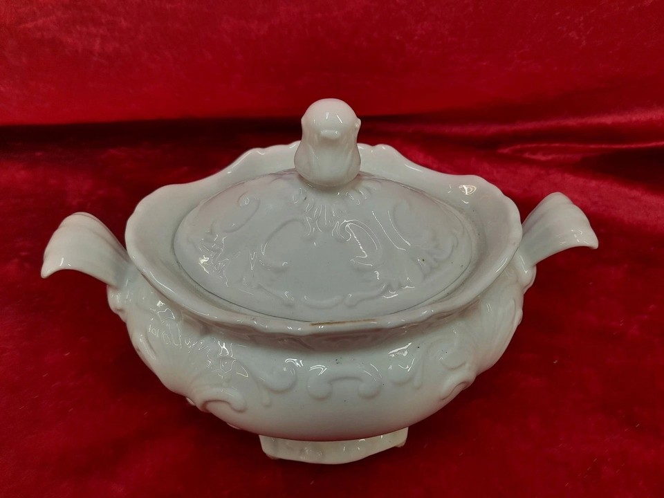 Terrine Durchgeführt IN Porzellan Blanca. Jahre 50 | eBay