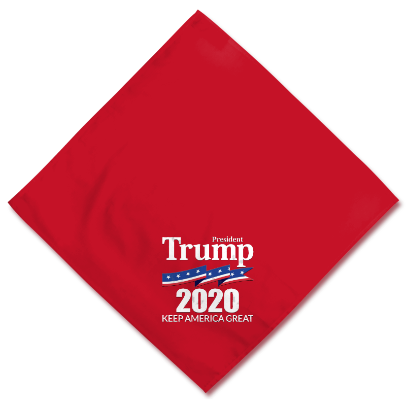 President Donald Trump 2020-Keep America Great Scarf Black Bandana (22 ...