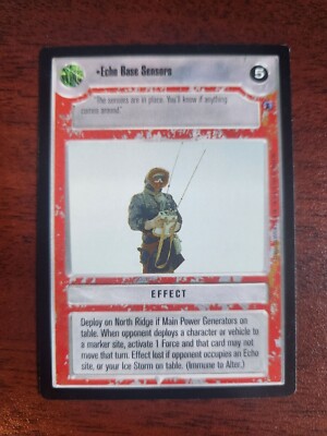 Star Wars CCG SWCCG Echo Base Sensors Reflections III 3 Premium Rare ...