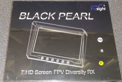Flysight Black Pearl 7" HD Screen FPV Diversity RX FPV58100 NEW | eBay