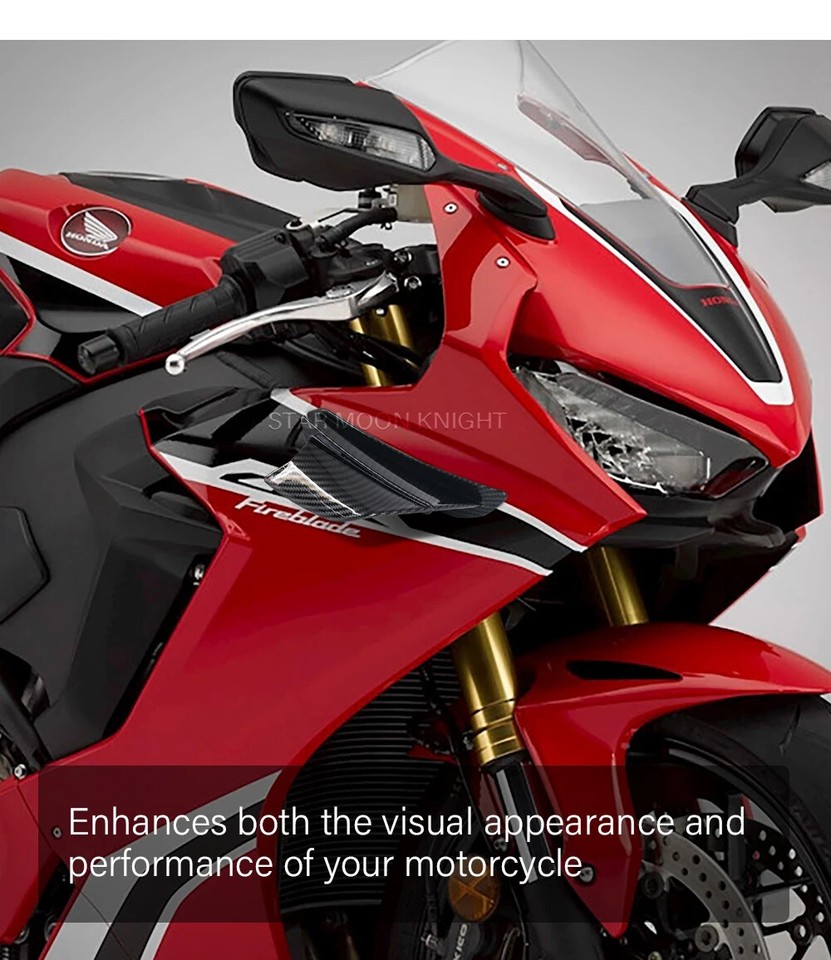 carbon Fairing Winglets Dynamic Wing For HONDA CBR1000RR CBR600RR ...