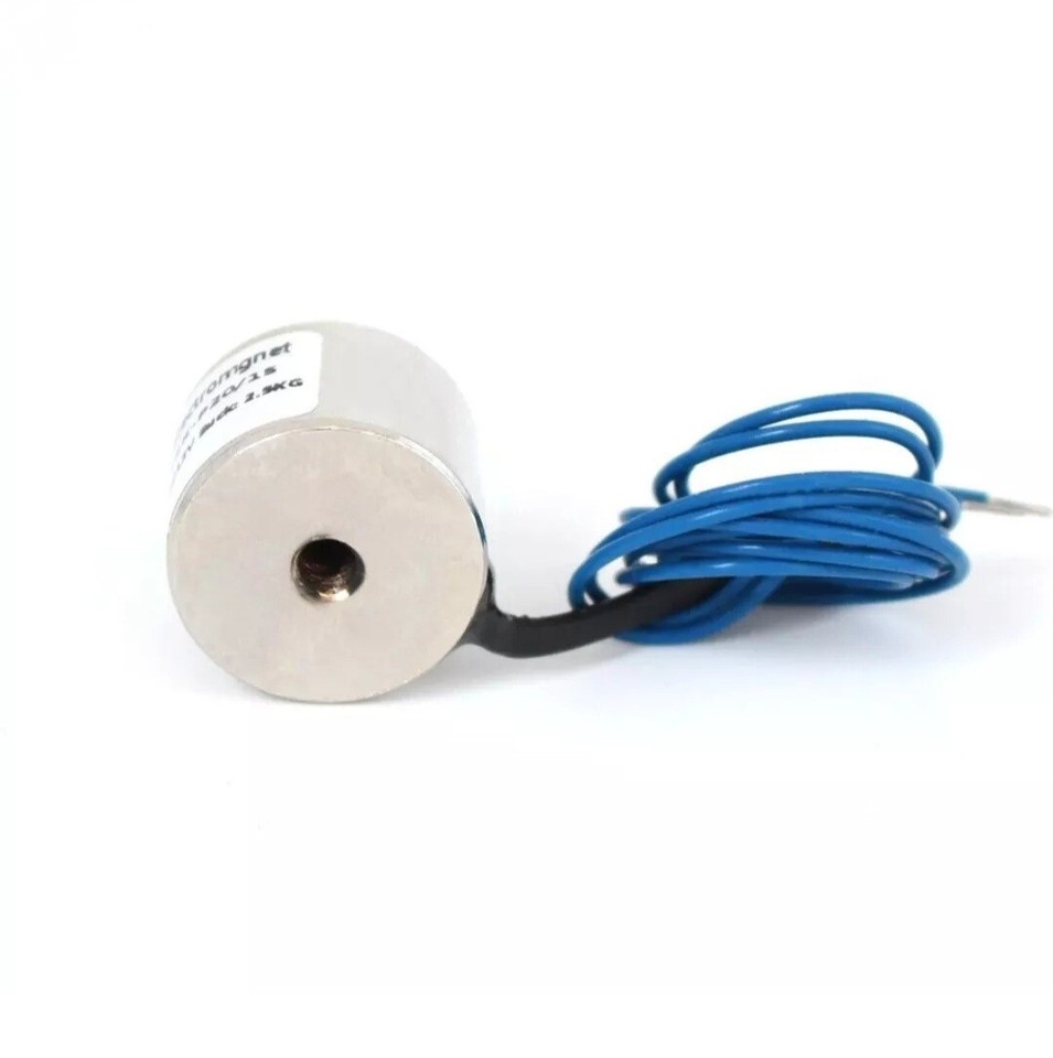 6v-24VDC 25N LB/23g Electric Lifting Magnet Electromagnet Solenoid Lift ...