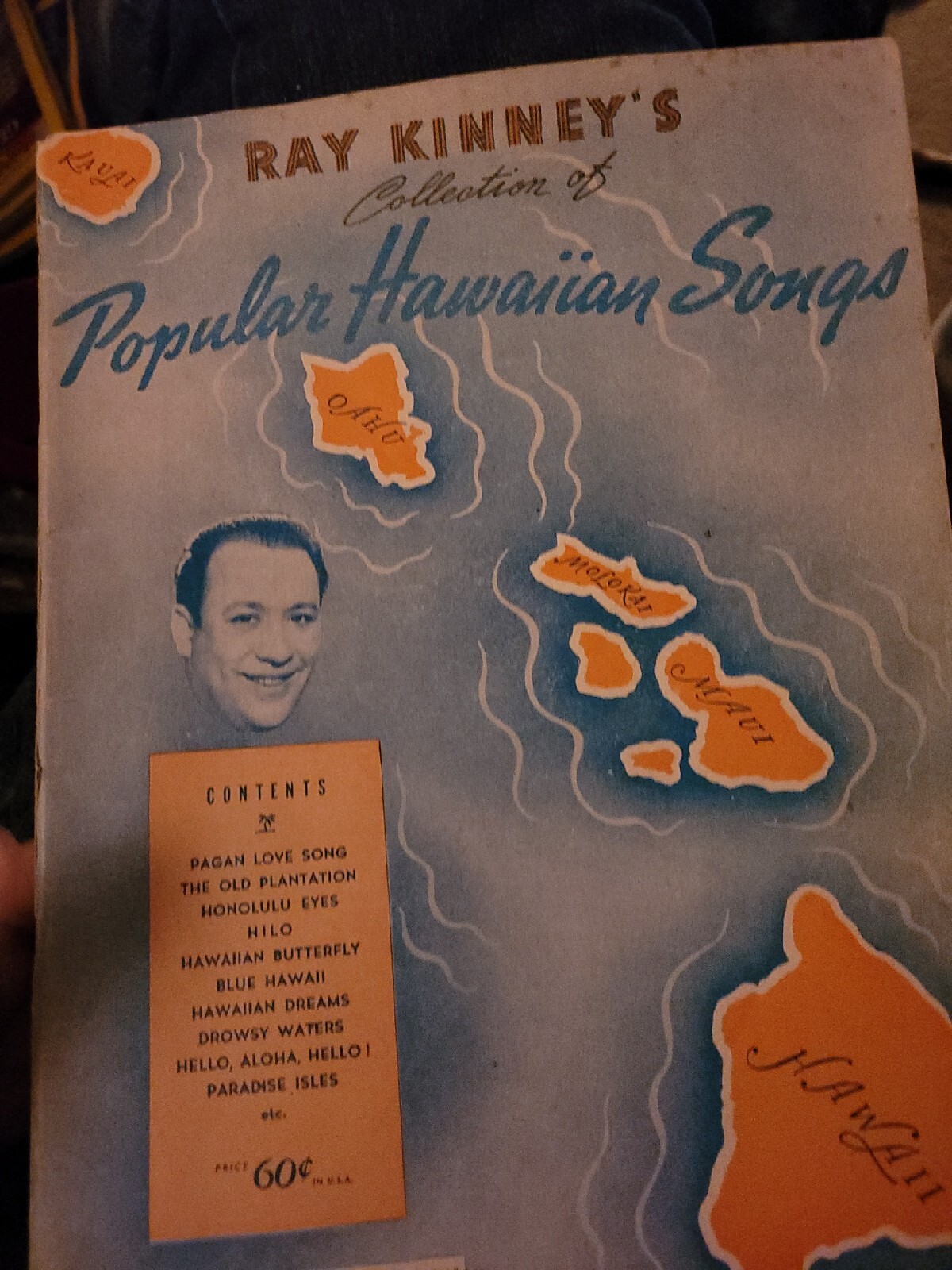 Ray Kinney's Collection Of POPULAR Hawaiian Songs Sheet Music Song Book ...
