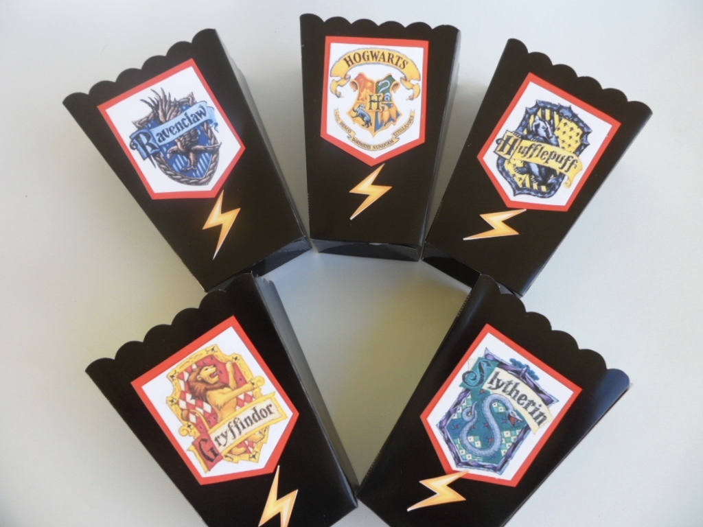 Harry Potter party favors .popcorn boxes/ goodie bag/ SET OF 10 | eBay