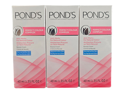 Ponds Perfect Colour Complex Beauty Cream 3 Total New Unopened | eBay