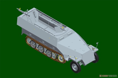 TRUMPETER 00942 1/16 Scale Sd.Kfz 251 D Plastic Model Kit 9580208009421 ...