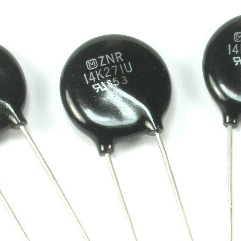 10pcs Panasonic Metal Oxide Varistor (MOV) 270v ZNR C14K271U 14mm ...