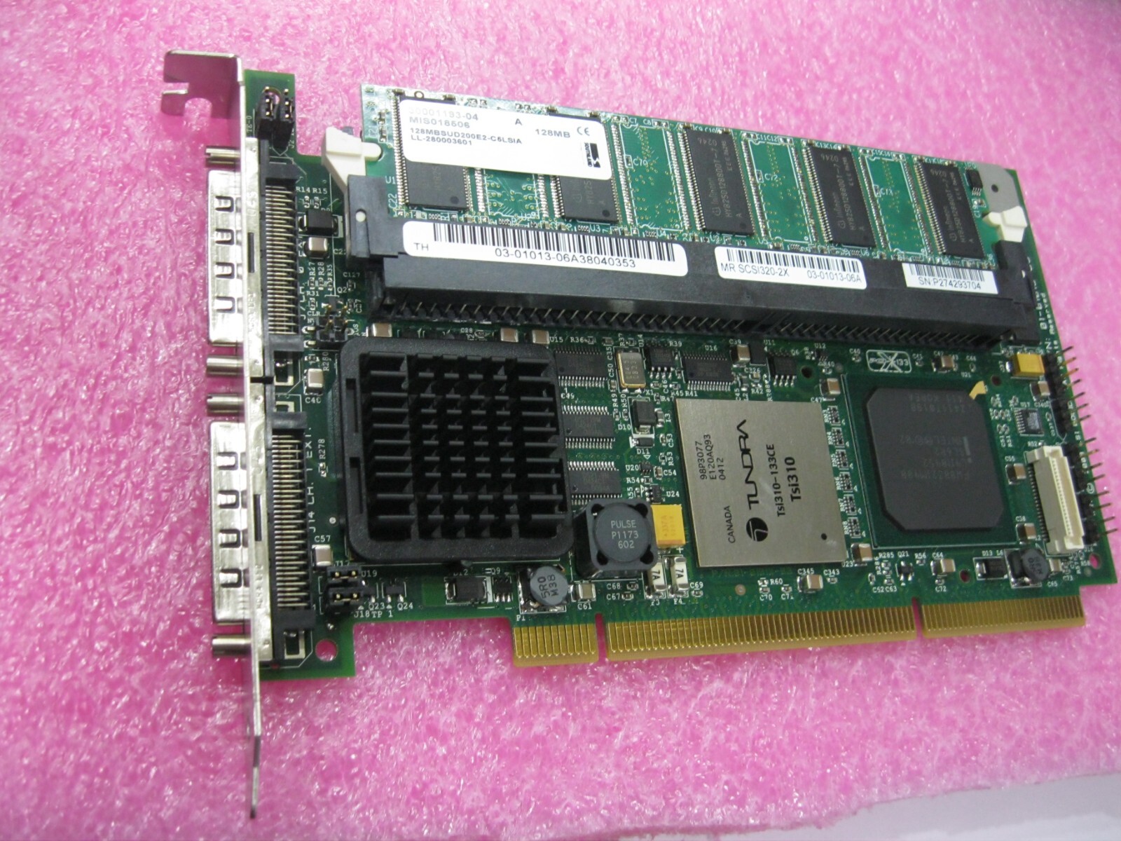 Sun 370-6907 X9269A PCI-X LSI MegaRaid Dual Ultra 320 Card - B3605 | eBay