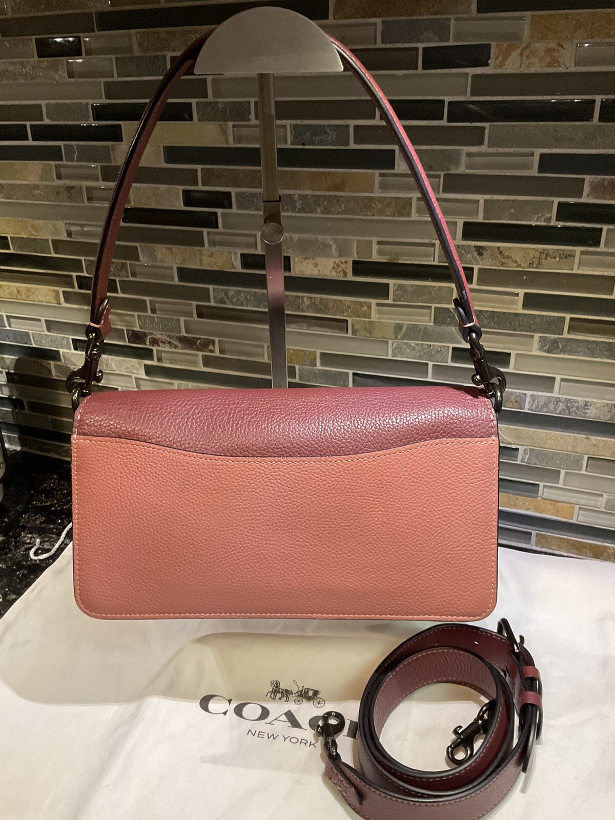 Coach Tabby 26 In Colorblock 76105 Multi Bag Crossbod… - Gem