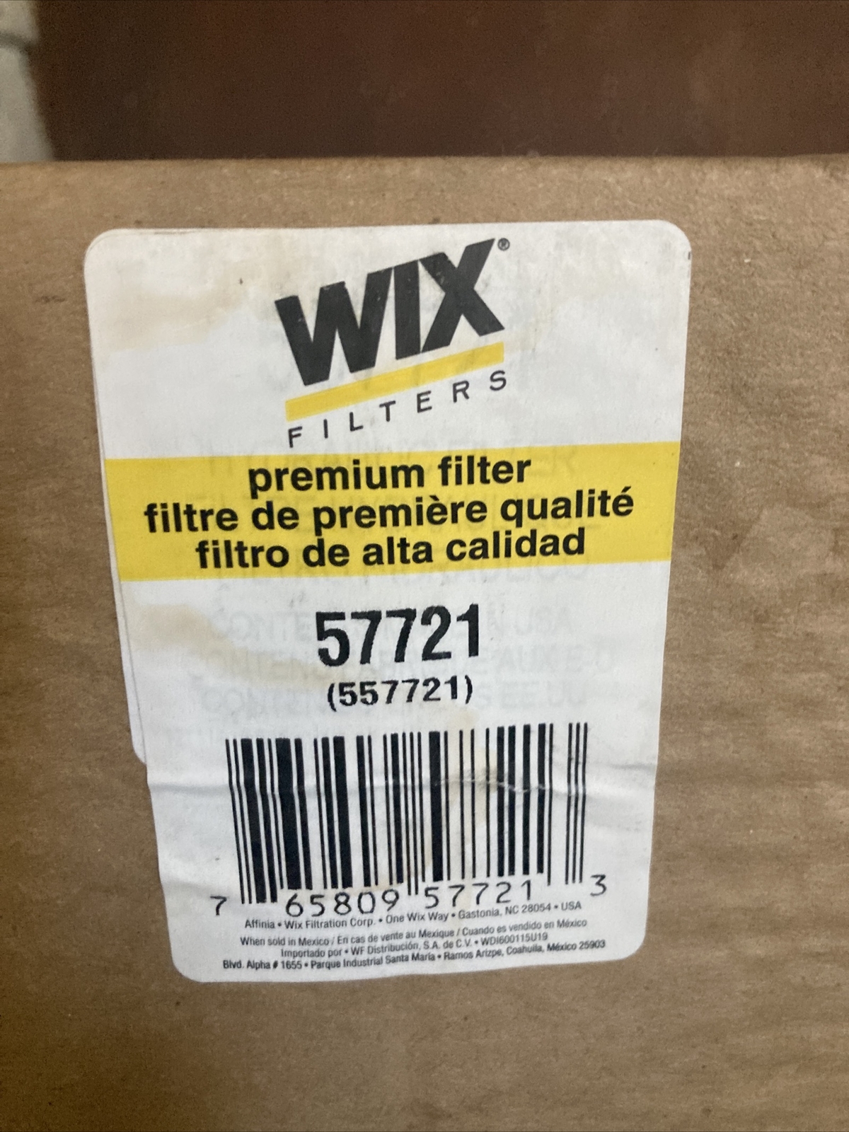 Wix 57705 - cross reference oil filters | oilfilter-crossreference.com