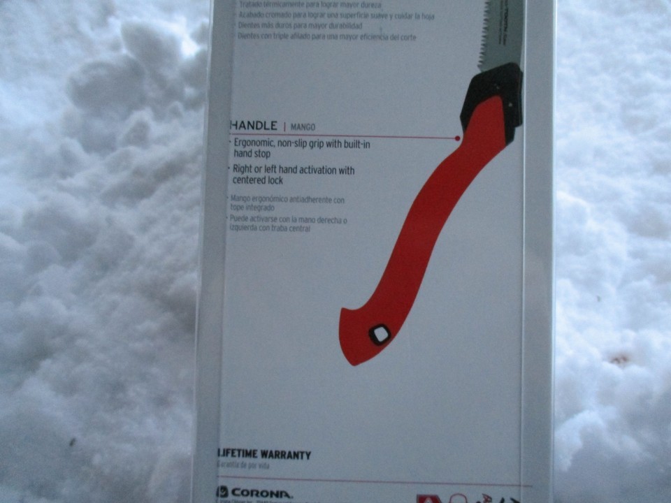 New, Corona Tools RS16150 Razortooth Folding Saw, Steel 10 In L Blade ...