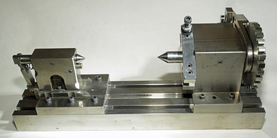 Precision Toolroom Bench Center & Grinding Fixture w/ Index Plates ...