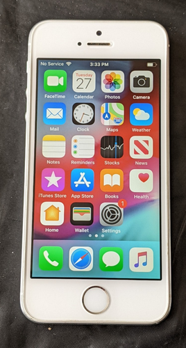 Apple iPhone 5S (A1533) 16GB Silver (Unlocked) - Excellent Condition | eBay