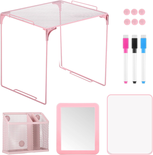 13 Pcs Pink Locker Accessories Locker Organizer Locker Shelf for Girls ...