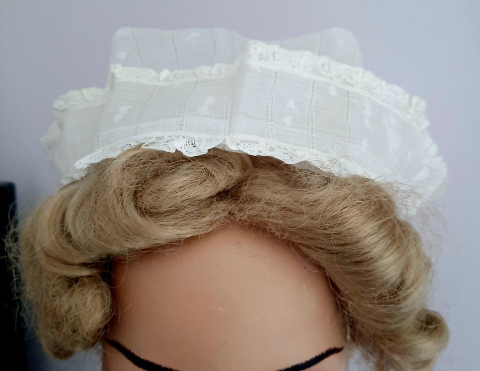Vintage pre-war Matron’s nursing cap white starched muslin. | eBay UK