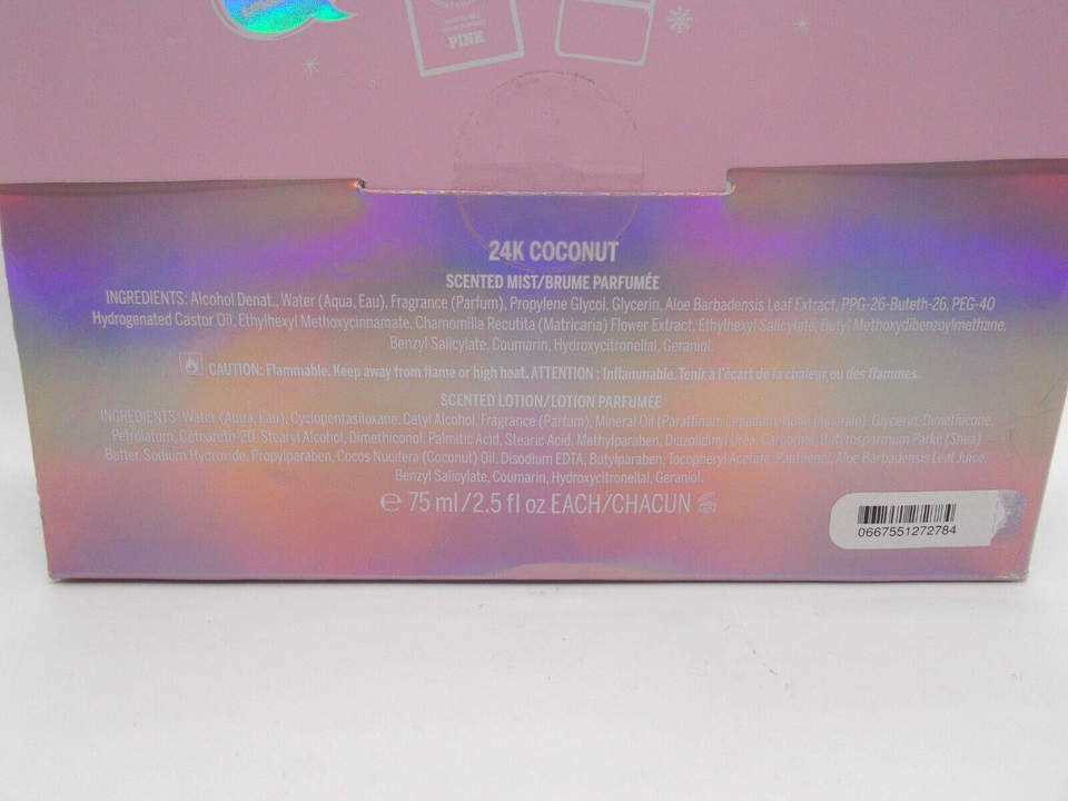 Victoria's Secret 24K Coconut Mist and Body Lotion Mini gift set NEW | eBay