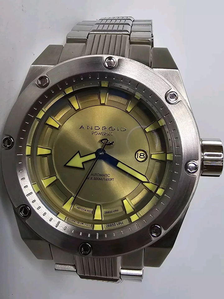 Android Divemaster Powerjet Automatic Watch AD579 48mm MIYOTA 9015 | eBay
