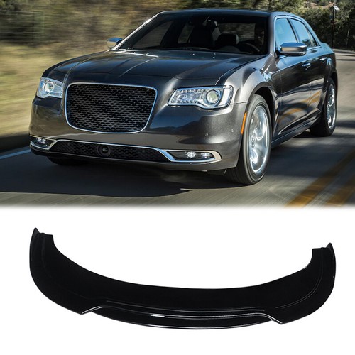 Gloss Black Front Bumper Lip Spoiler Fits 2015-2023 Chrysler 300C RT ...