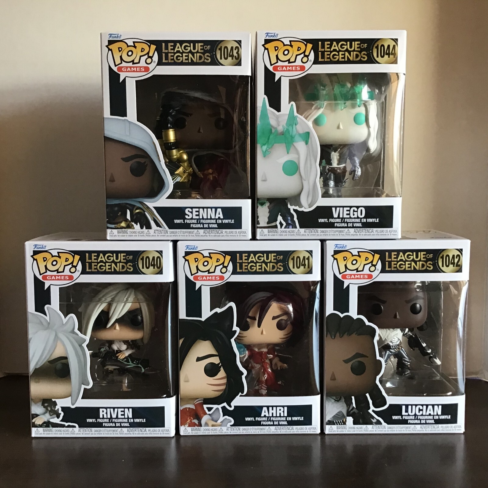 Funko Pop! League of Legends Wave 2 Pop! Vinyl Figures Set of 5 In Stock