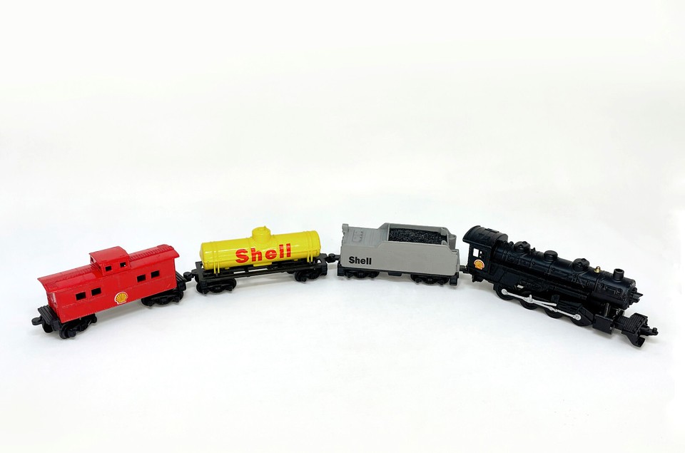 Shell Promo Train Set With Tracks ~ Fletcher-Barnhardt & White Steam ...