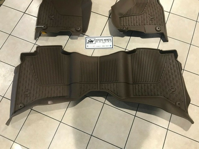 19-20 RAM Crew CAB W/bucket Seats All Weather Floor Slush Mats Mopar ...