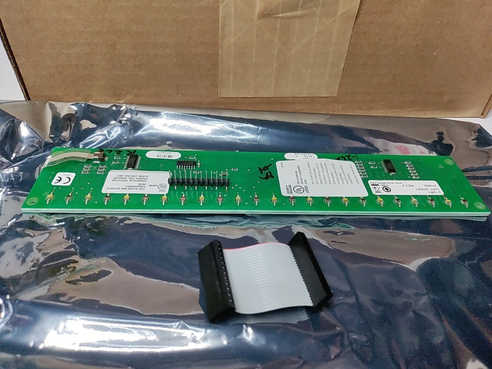 EST Edwards Fire Alarm 3-12/S1RY Display Control Module | eBay