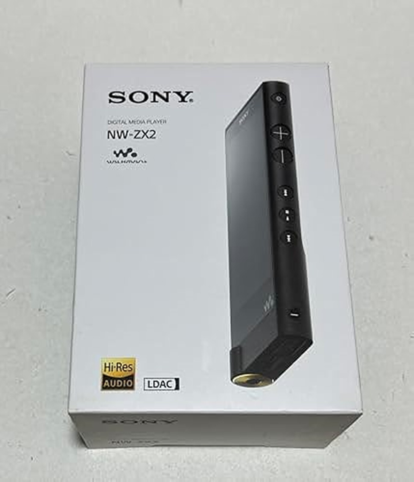 Sony NW-ZX2 B 128GB High-Resolution Audio Walkman Black Music Player ...