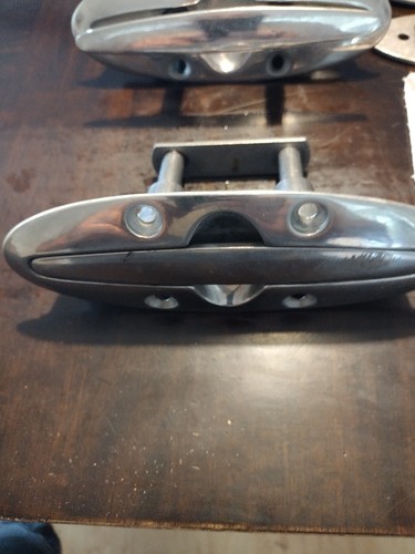 7" SS BOAT PULL OUT CLEATS COMPLETE, SET (6 UNITS) | eBay