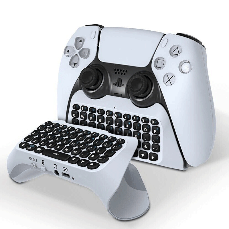 Wireless Mini Keyboard for Playstation5 PS5 Controller Bluetooth 3.0 ...