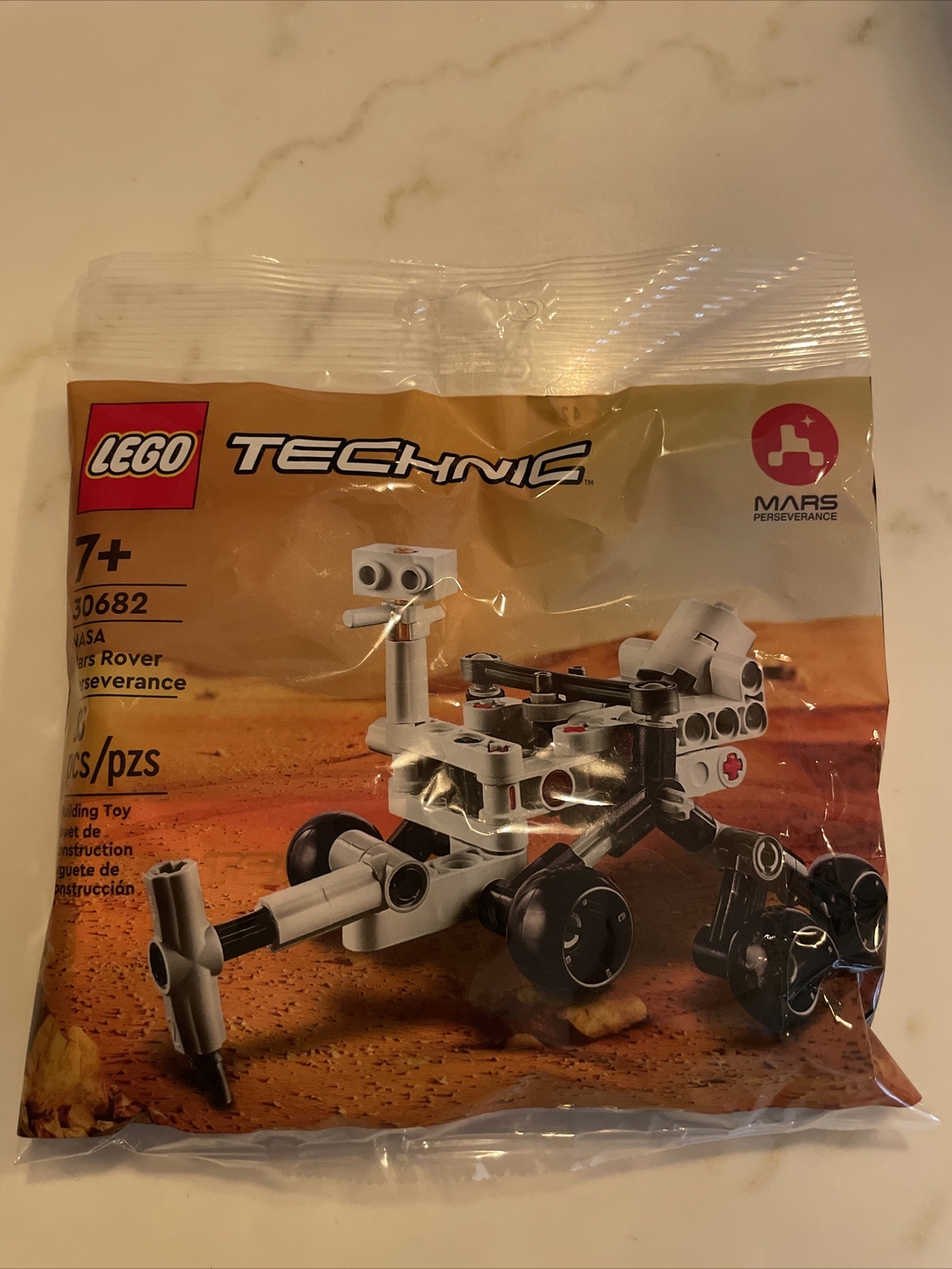 LEGO 30682 Technic NASA Mars Rover Perseverance Polybag NIB Space ...