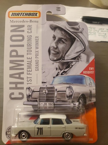 2020 Matchbox Champion 1st Female Touning Car Mercedes-benz | eBay