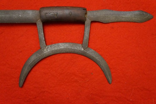 Very rare Chinese Hook Sword Shuang Gao Shaolin Kung Fu Weapon Martial ...