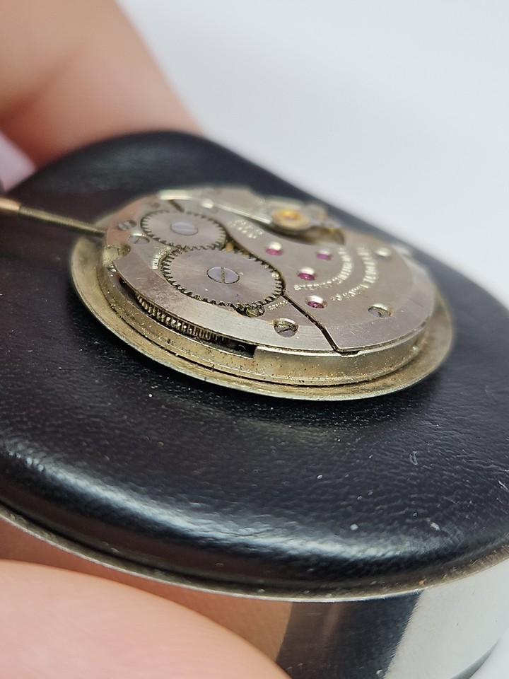 Vintage Belforte Model 11K 2F Manual Wind Watch Movement FOR PARTS ...