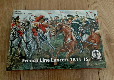 L282 Waterloo 1815 Model Kit AP054 - French Line Lancers 1811 - 15 - 1/ ...