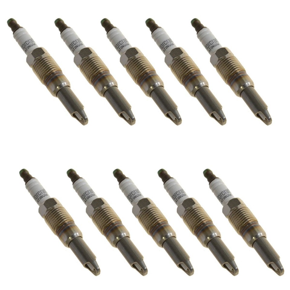 MOTORCRAFT OEM SP515, SP546 Spark Plug Kit Set 10 NEW for Ford Lincoln ...