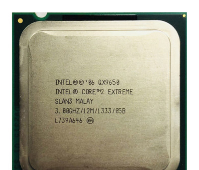 Intel Core 2 Extreme QX9650 3 GHz Quad-Core 12M 1333 Processor SLAN3 ...