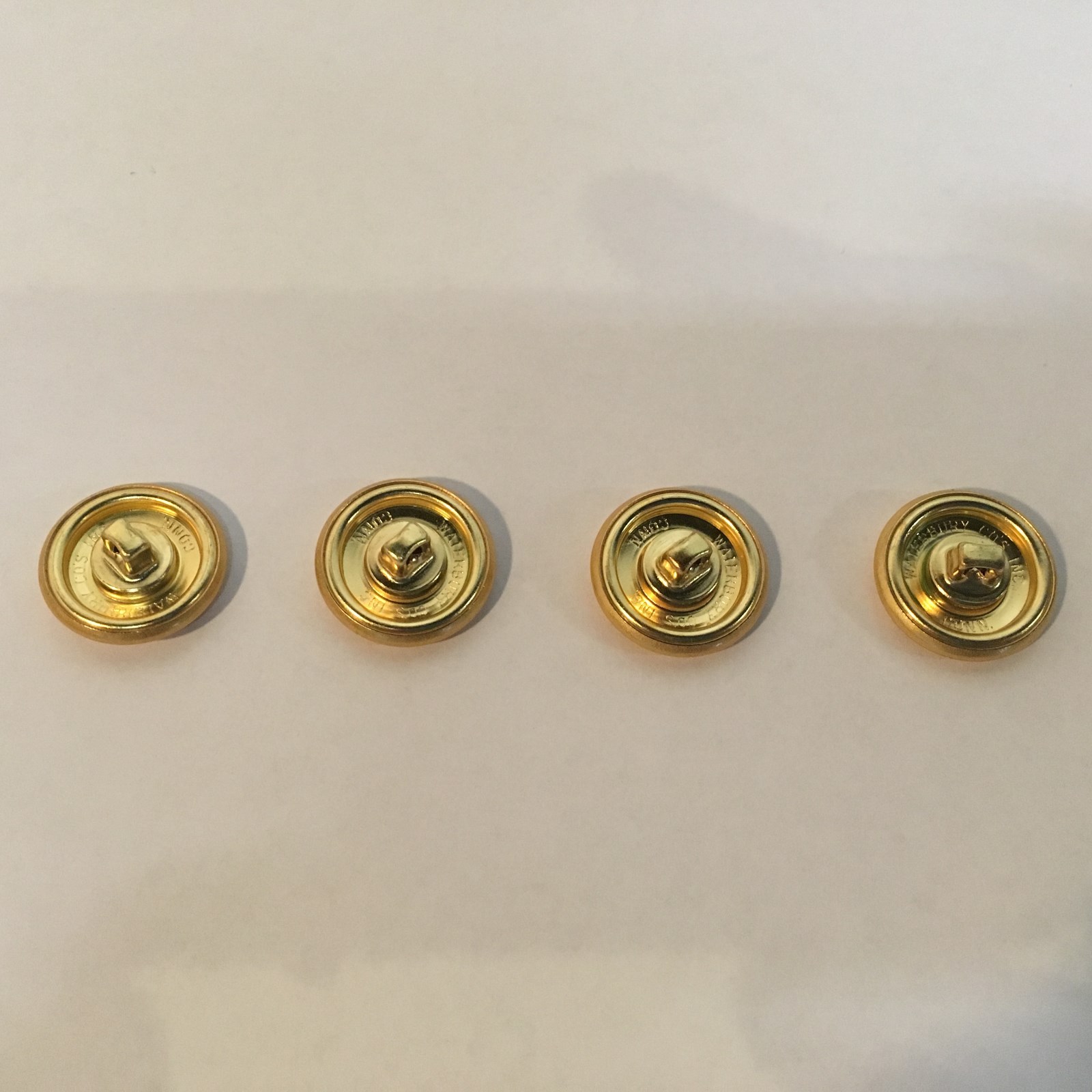 Set of 4 U.S Class A ASU Dress Uniform Buttons Men's Jacket Coat Front ...